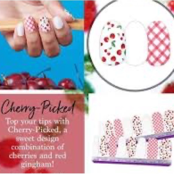 Color Street | Makeup | Sale33 Color Street Nail Strips Shade Cherry ...